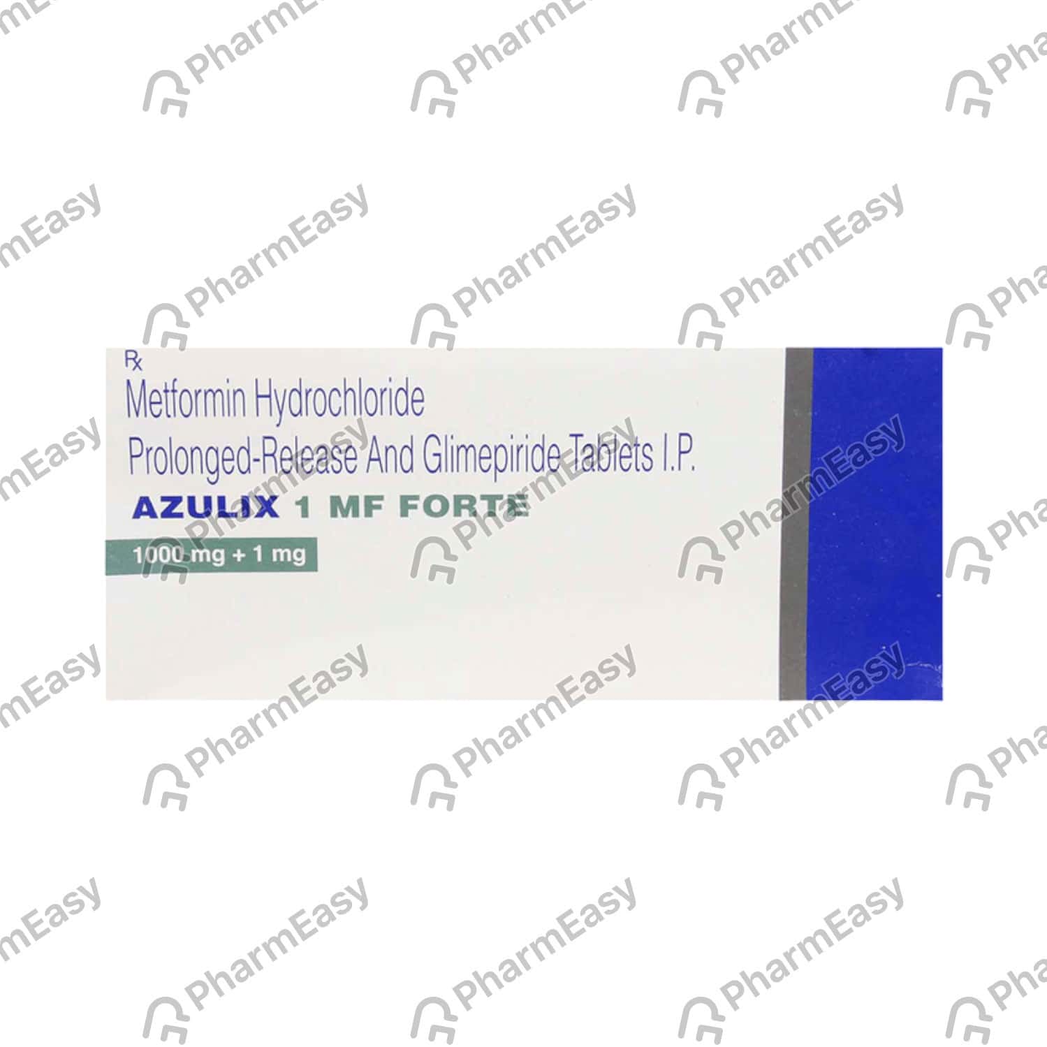 Azulix 1mg Mf Forte Strip Of 10 Tablets: Uses, Side Effects, Price ...