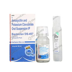 Bactoclav Ds 457mg Syp 30ml - Uses, Side Effects, Dosage, Composition ...