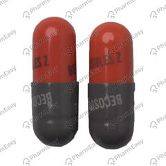 Becosules Z Strip Of 15 Capsules: Uses, Side Effects, Price & Dosage ...