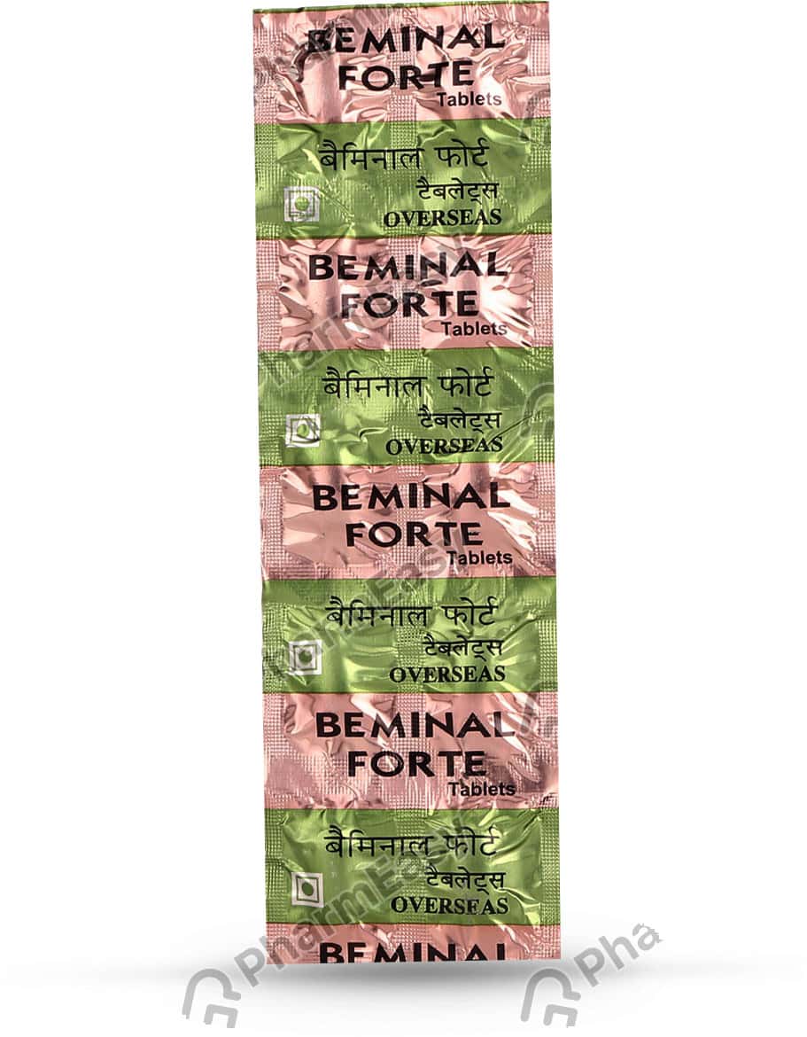 Buy Beminal Forte Strip Of 10 Tablets Online & Save Up to 24% at PharmEasy