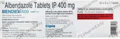 Bendex 400 Tablet: Uses, Side-effects, Price, Dosage & More Info ...
