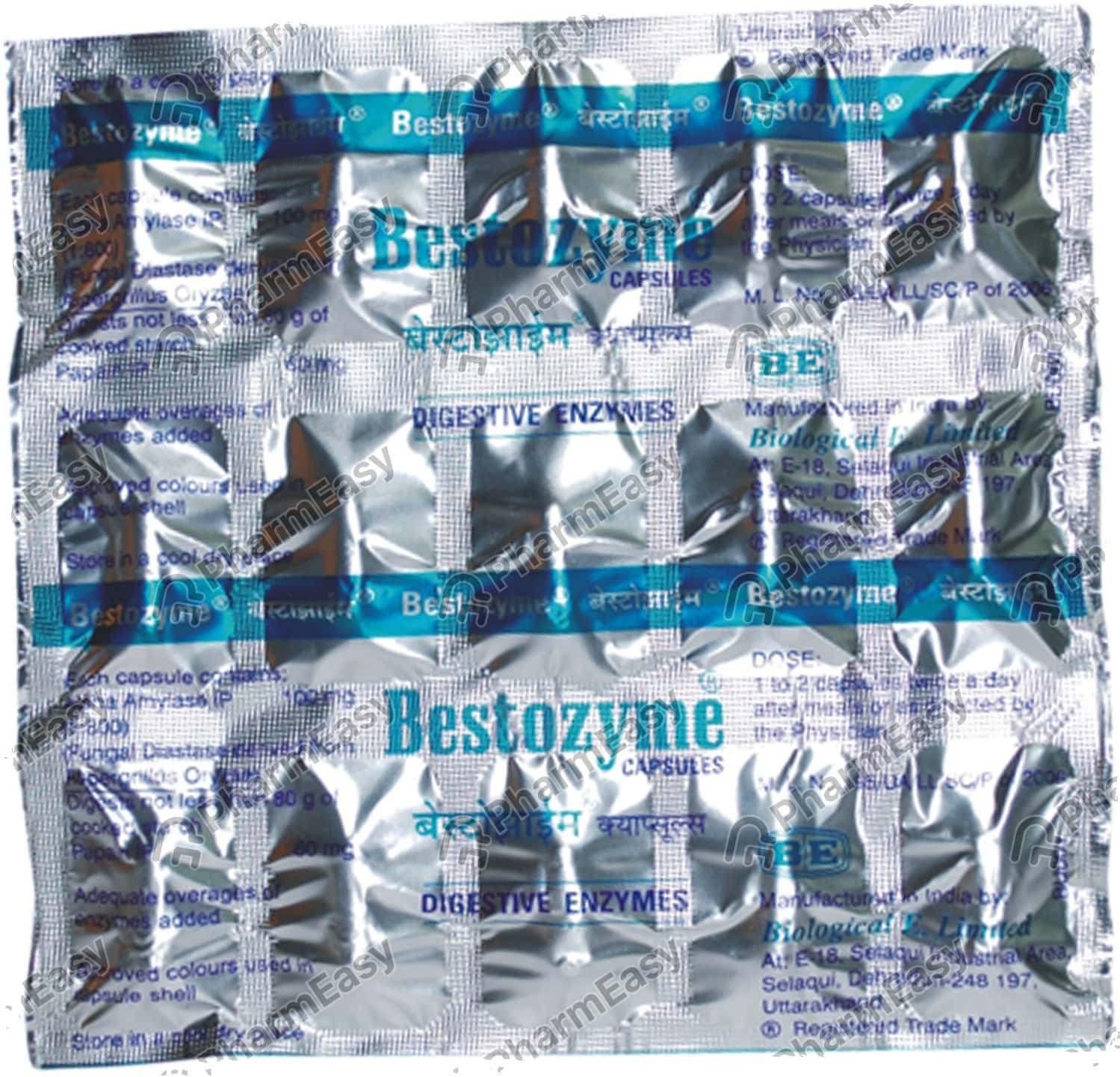 Buy Bestozyme Strip Of 15 Capsules Online & Save Up to 24% at PharmEasy