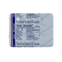 Buy Beta Nicardia Strip Of 10 Capsules Online at Flat 18% OFF* | PharmEasy