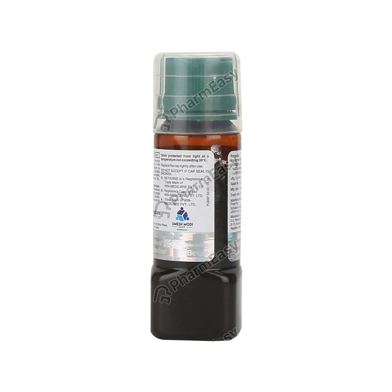 Betadine 2 % Gargle (50) - Uses, Side Effects, Dosage, Composition ...