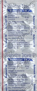 Betavert 16 MG Tablet (10): Uses, Side Effects, Price, Dosage ...