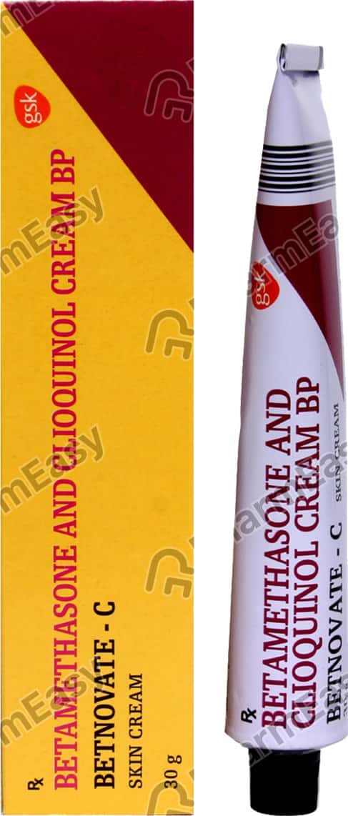 Betnovate C Cream 30gm: Uses, Side Effects, Price & Dosage | PharmEasy