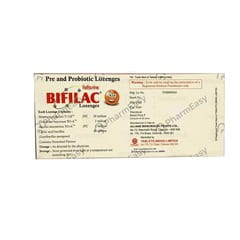 Bifilac Strip Of 10 Capsules - Uses, Side Effects, Dosage, Composition ...