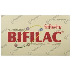 Bifilac Strip Of 10 Capsules - Uses, Side Effects, Dosage, Composition ...