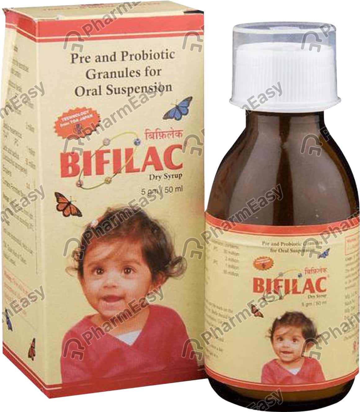 Buy Bifilac Dry Syrup 50ml Online at Flat 15% OFF | PharmEasy
