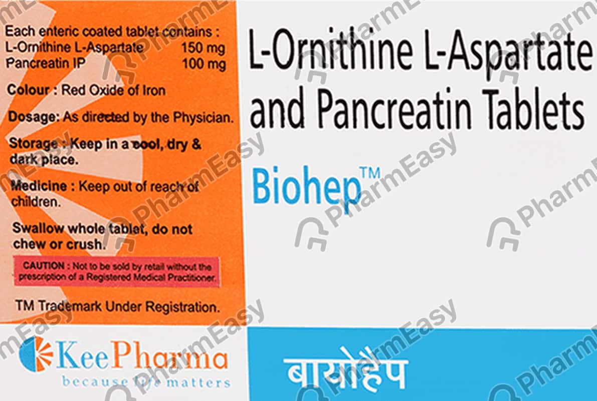 Buy Biohep Strip Of 10 Tablets Online at Flat 15% OFF | PharmEasy