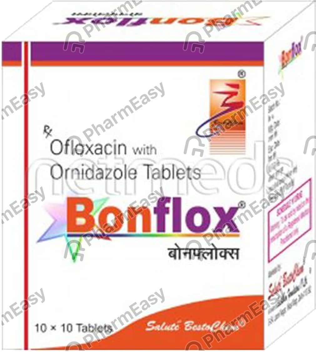 Bonflox Strip Of 10 Tablets: Uses, Side Effects, Price & Dosage | PharmEasy