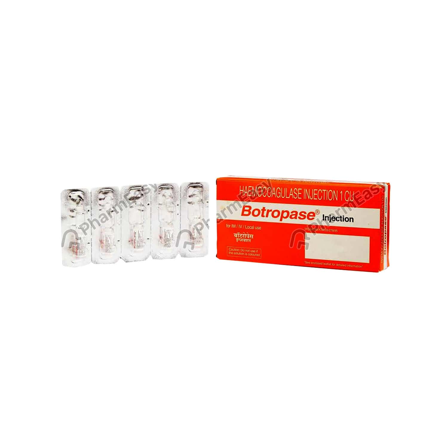 Buy Botropase 1 CHRISTENSENUNITS Solution For Injection (1) Online at ...