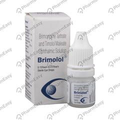 Brimolol Bottle Of 10ml Eye Drops: Uses, Side Effects, Price & Dosage ...