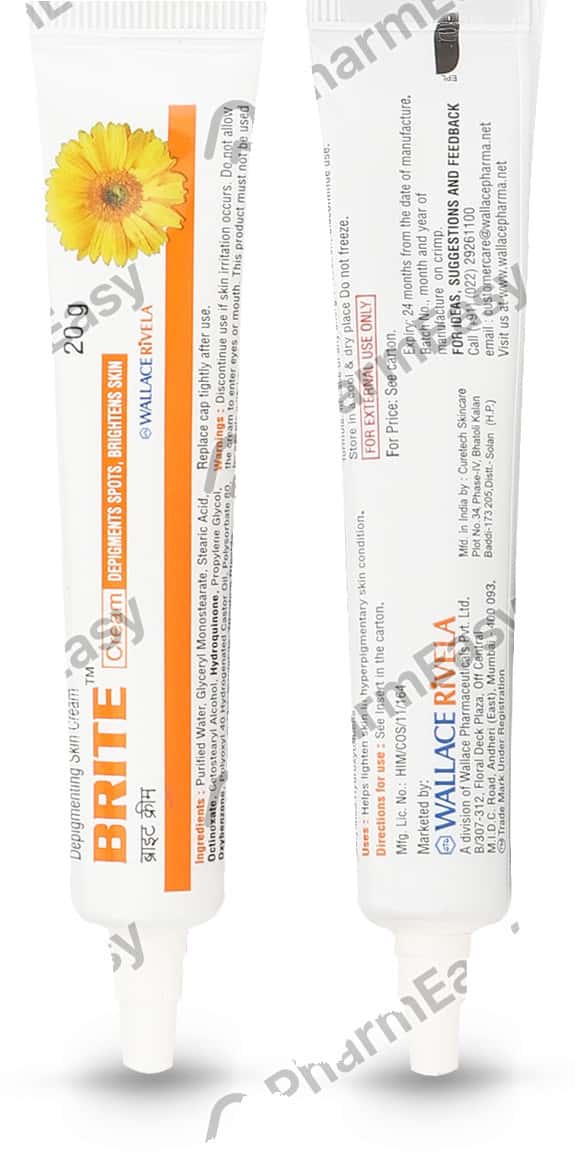 Buy Brite Cream 20gm Online at Flat 15% OFF | PharmEasy