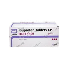 Brufen 400 MG Tablet (15) - Uses, Side Effects, Dosage, Composition ...