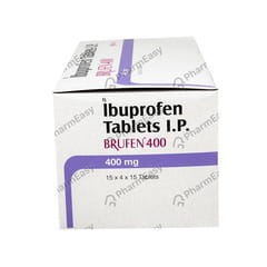 Brufen 400 MG Tablet (15) - Uses, Side Effects, Dosage, Composition ...