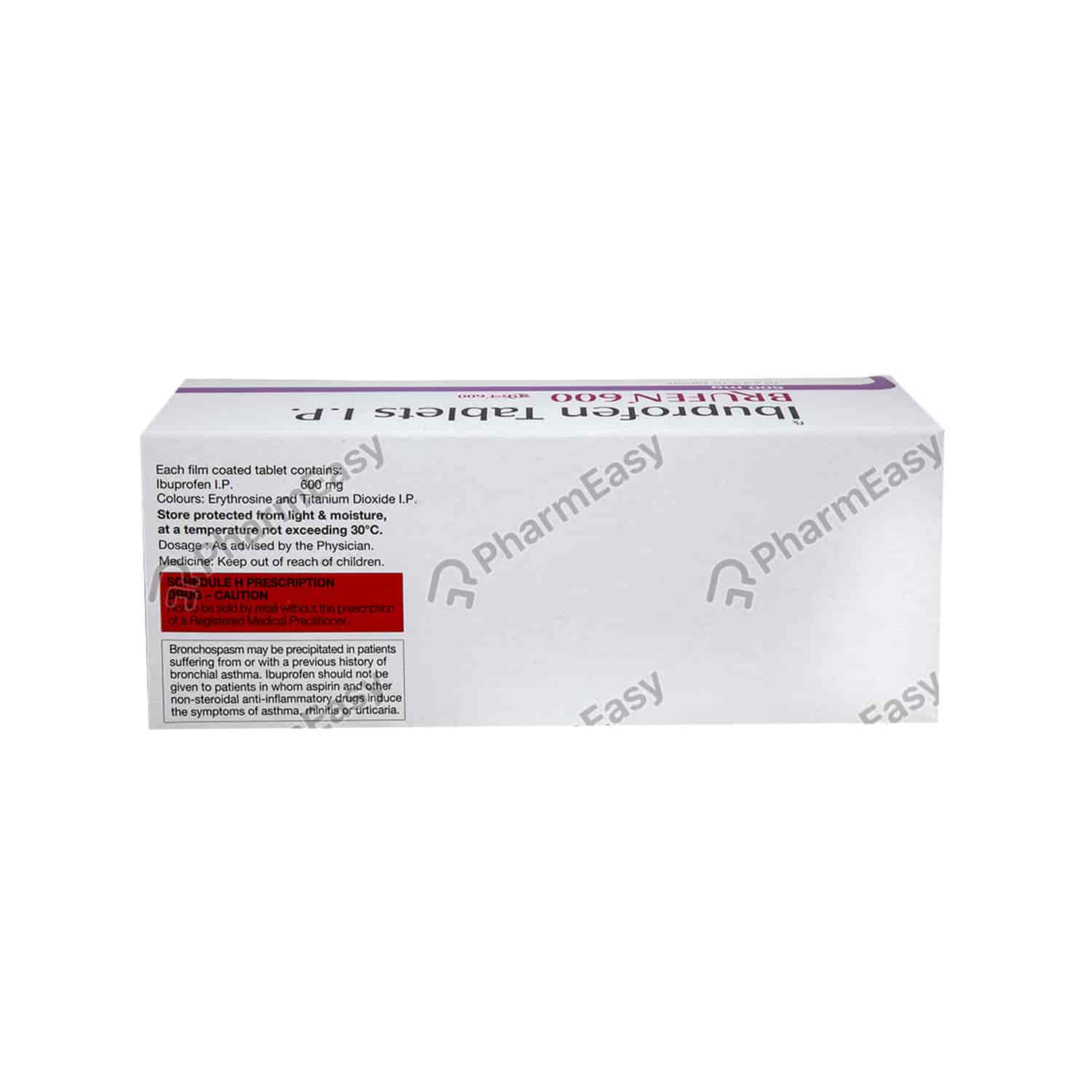 Buy Brufen 600mg Strip Of 15 Tablets Online at Flat 18% OFF* | PharmEasy