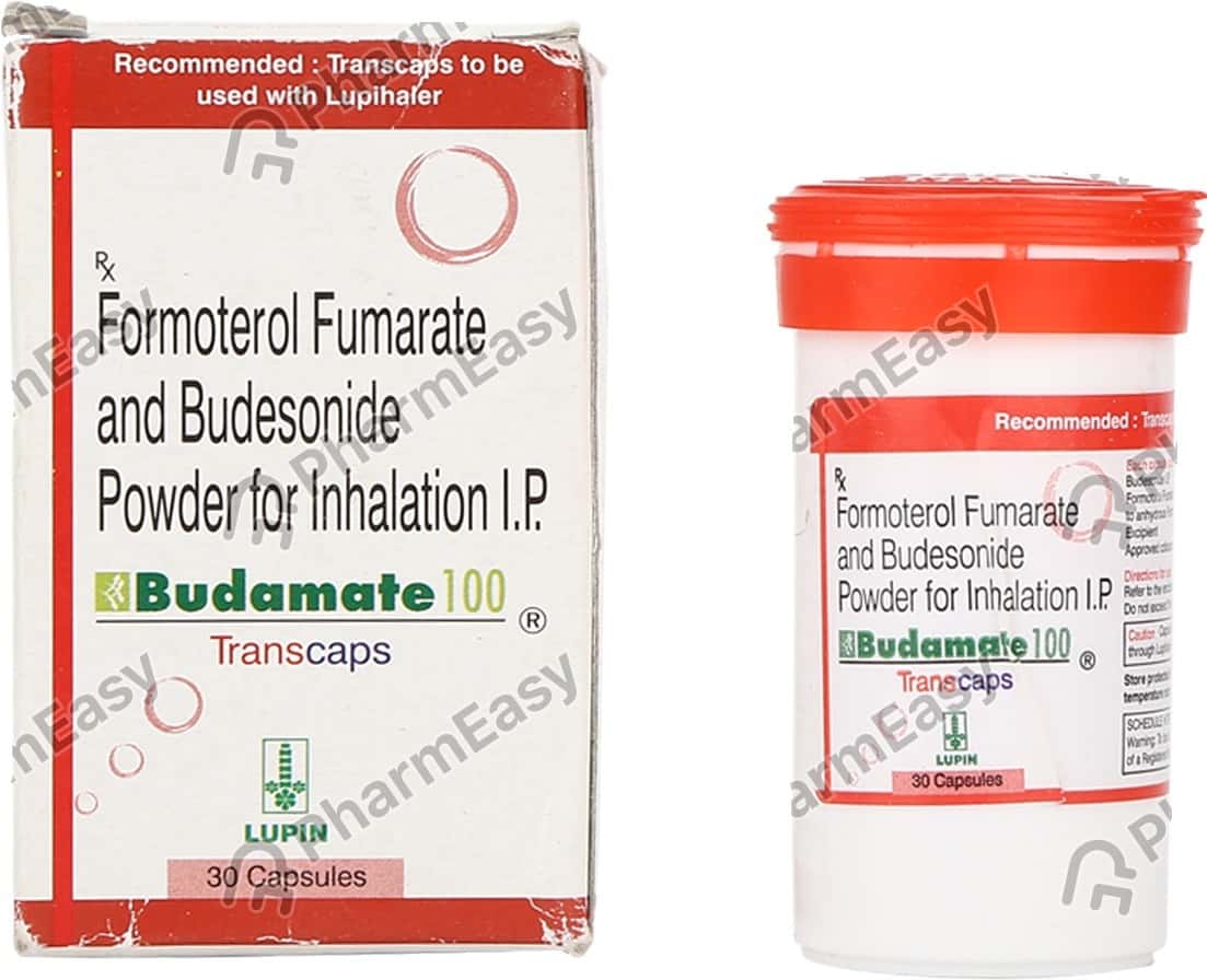 Buy Budamate 100mcg Transcaps Online at Flat 15% OFF | PharmEasy
