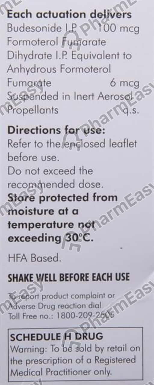 Budamate 100mcg Bottle Of 120md Transhaler: Uses, Side Effects, Price ...