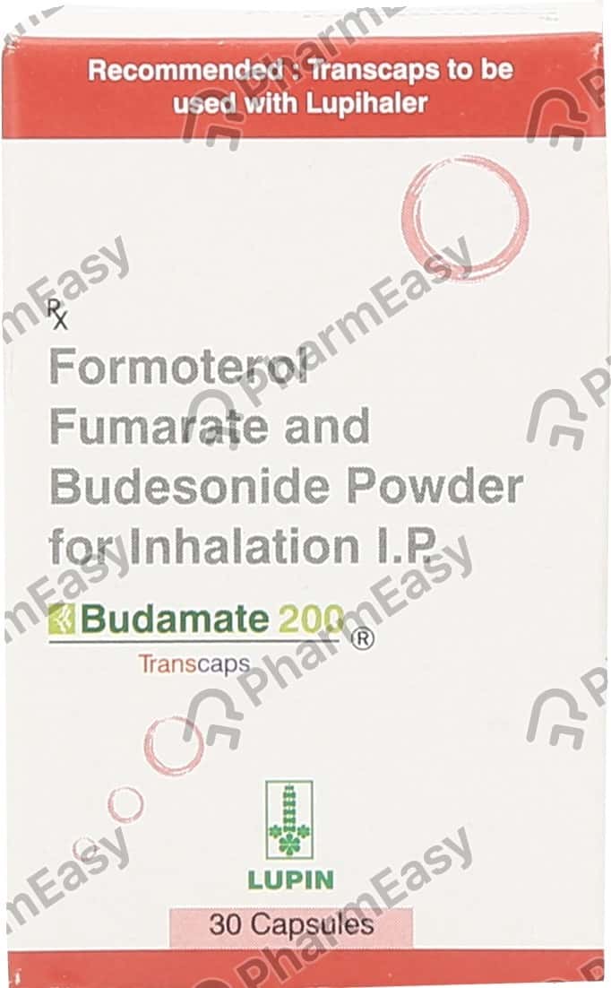 Budamate 200mcg Transcaps 30'S: Uses, Side Effects, Price & Dosage ...