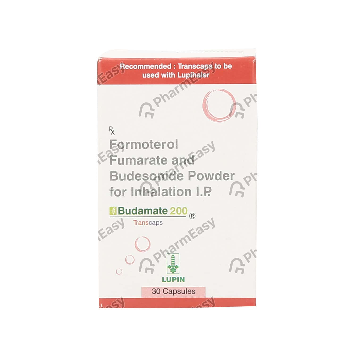 Buy Budamate 200mcg Transcaps 30'S Online at Flat 18% OFF* | PharmEasy