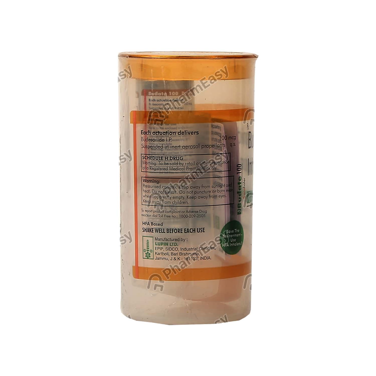 Buy Budate 100 MCG Transhaler (1) Online at Flat 18% OFF* | PharmEasy