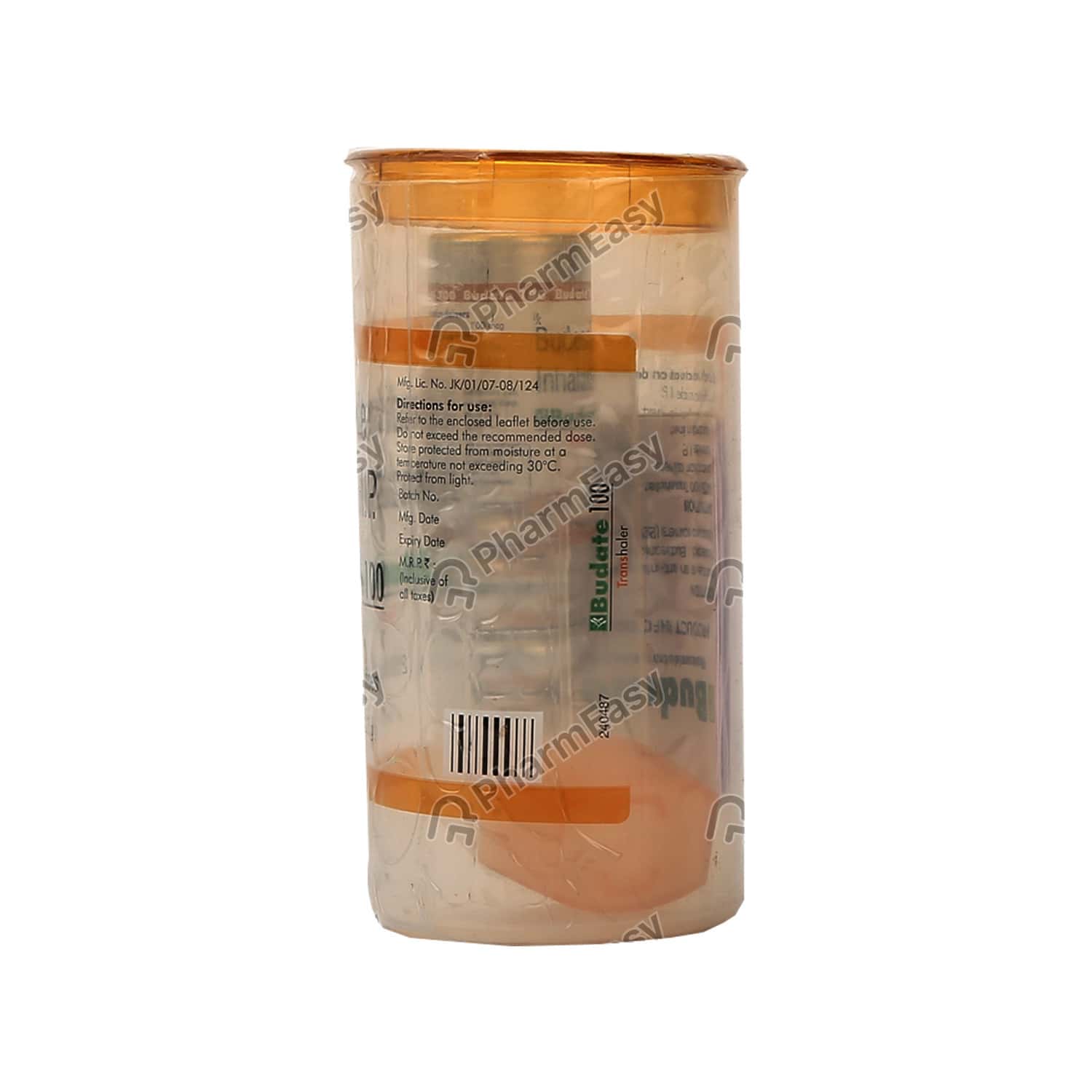 Buy Budate 100 MCG Transhaler (1) Online at Flat 18% OFF* | PharmEasy