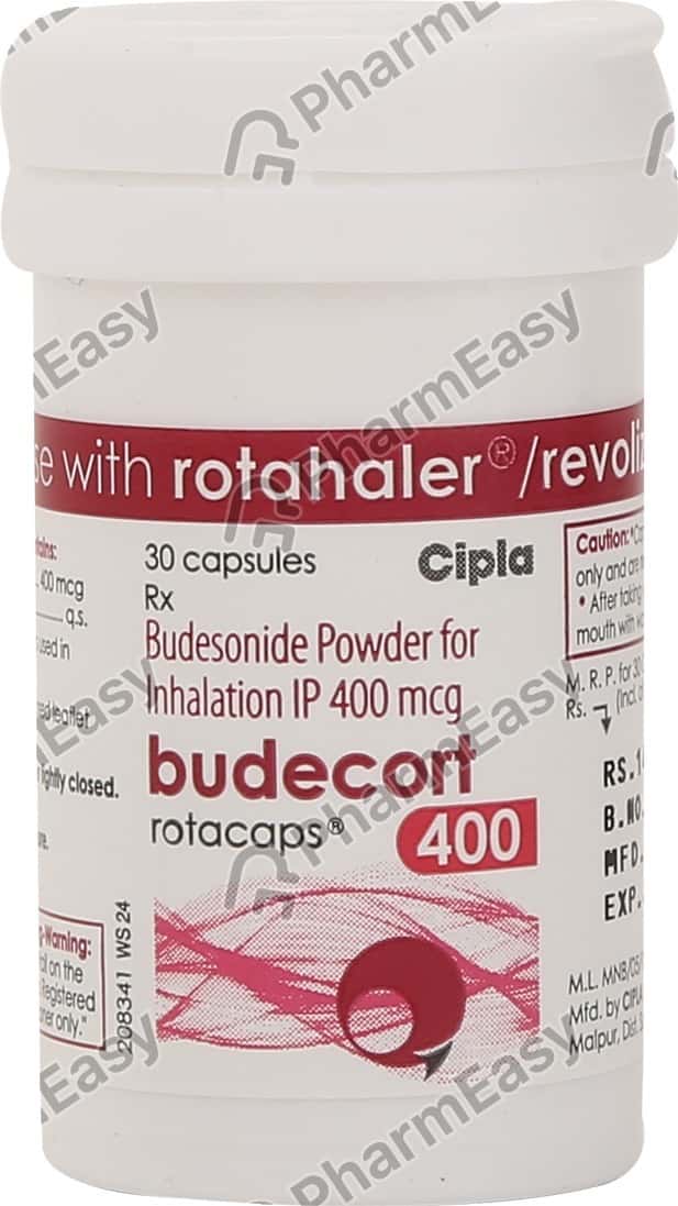 Budecort 400 MCG Rotacap (30): Uses, Side Effects, Price, Dosage ...