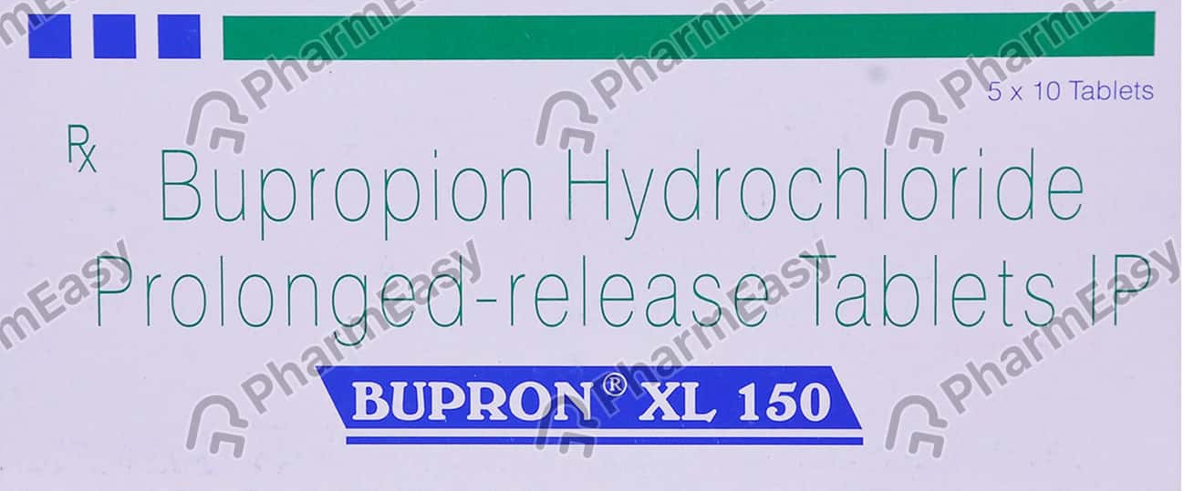 Bupron Xl Mr 150 MG Tablet (10): Uses, Side Effects, Price & Dosage ...