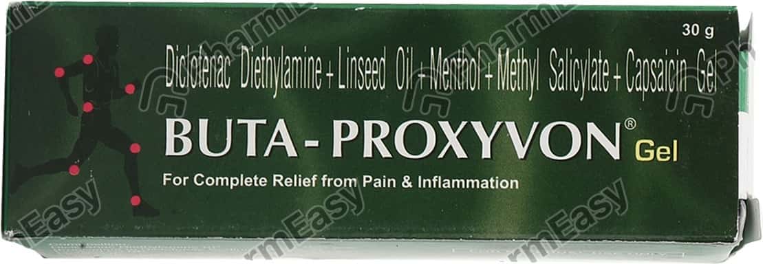 Buta Proxyvon 50 MG Gel (30): Uses, Side Effects, Price & Dosage ...