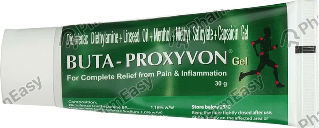Buta Proxyvon 50 MG Gel (30): Uses, Side Effects, Price & Dosage ...