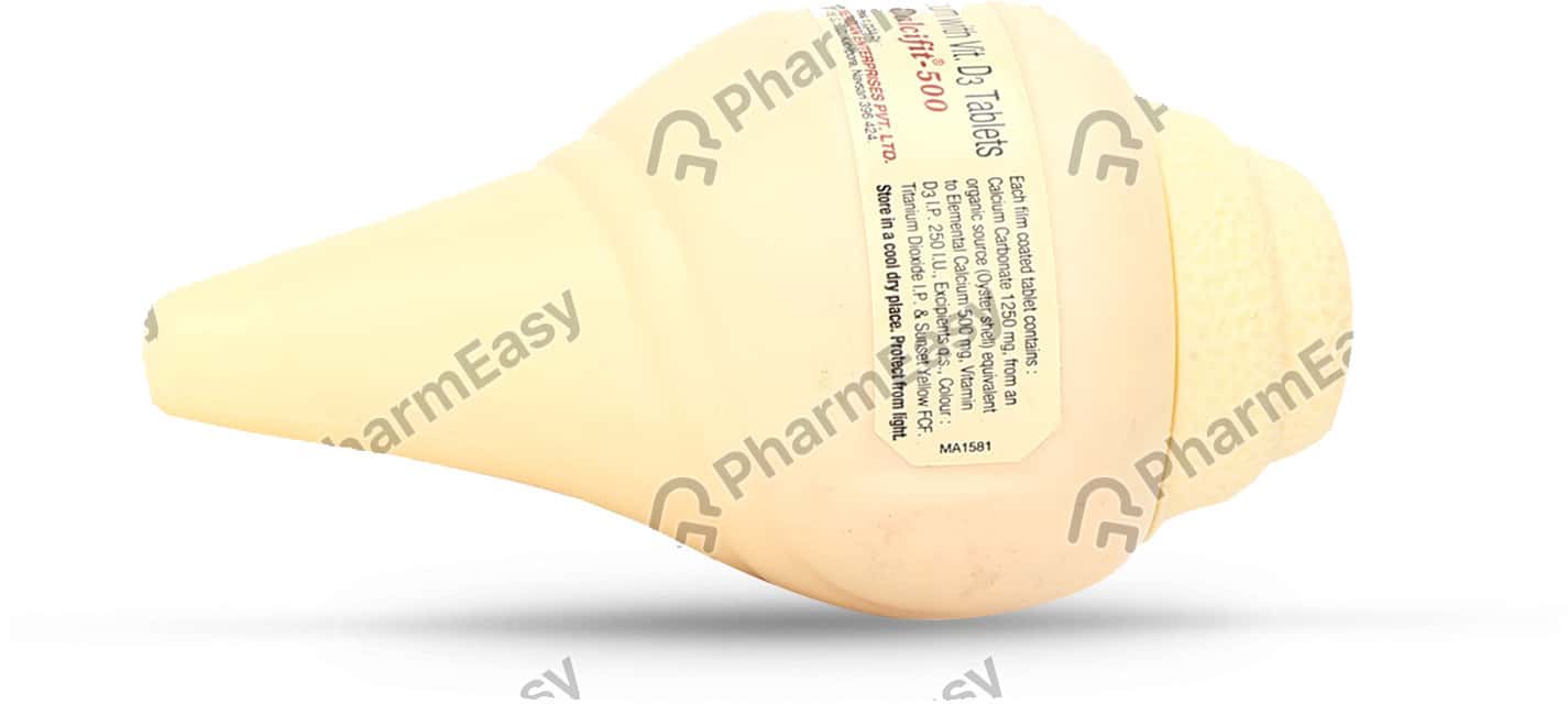 Calcifit 500mg Bottle Of 30 Tablets: Uses, Side Effects, Price & Dosage ...