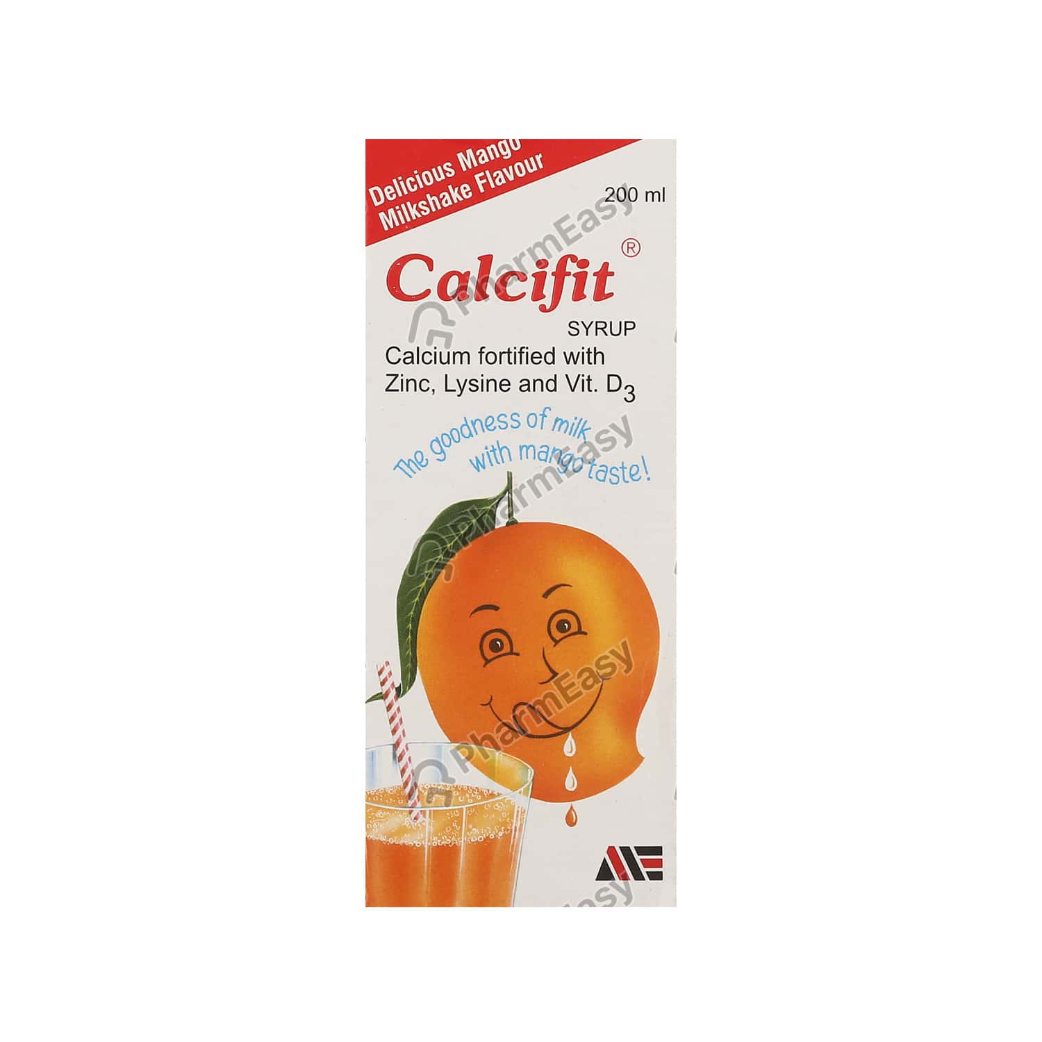 Buy Calcifit Mango Milkshake Flav Syp 200ml Online at Flat 18% OFF ...