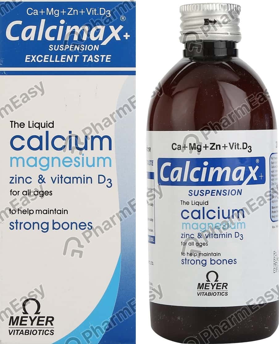 Buy CALCIMAX PLUS SYP Online & Get Upto 60% OFF at PharmEasy
