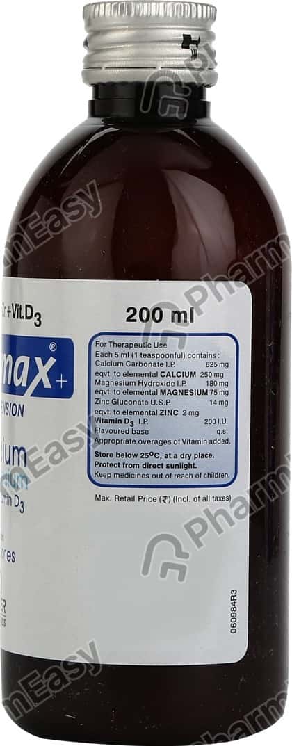 Buy CALCIMAX PLUS SYP Online & Get Upto 60% OFF at PharmEasy
