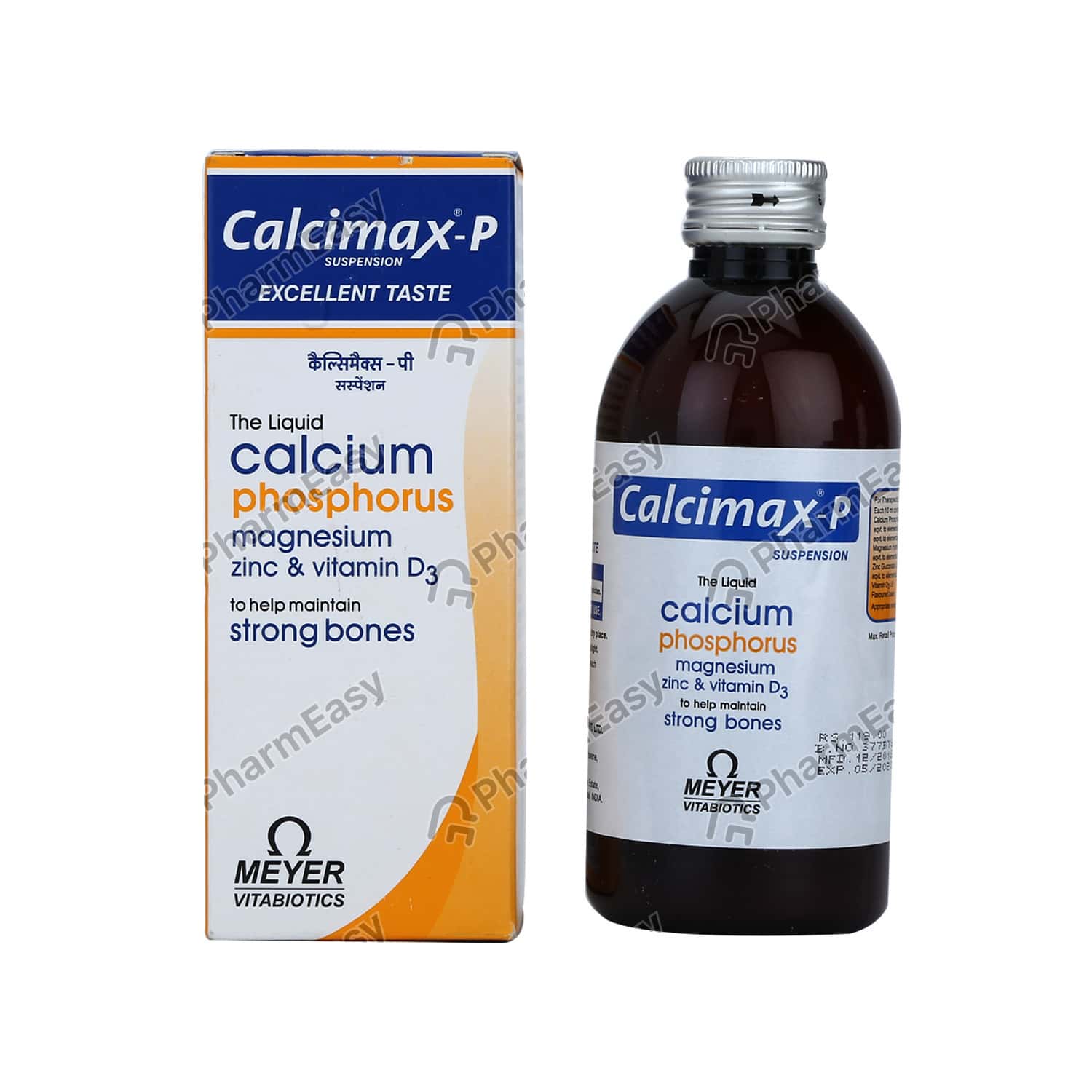Calcimax P Susp - Uses, Side Effects, Dosage, Composition & Price ...