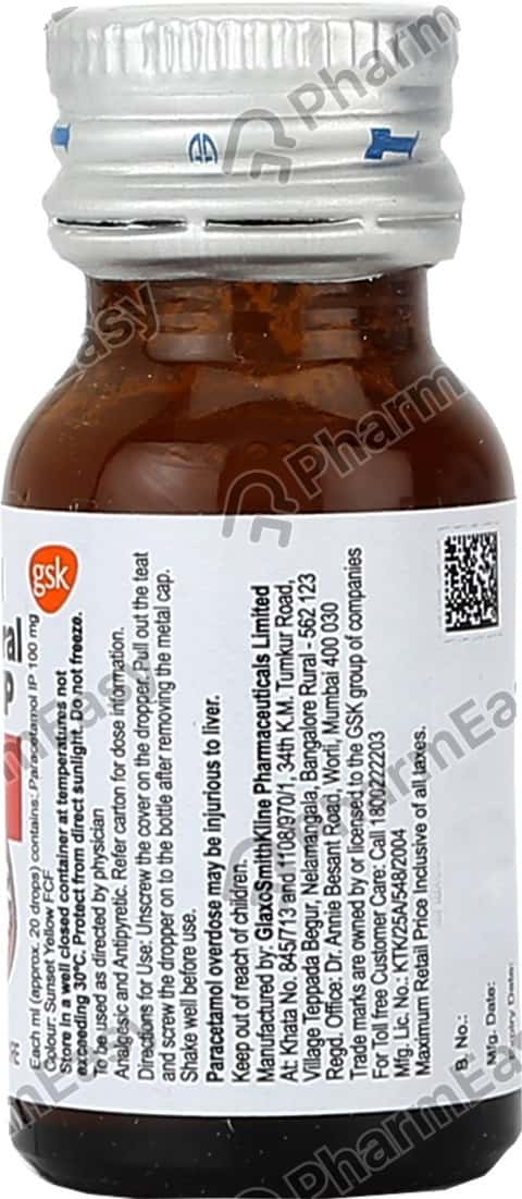 Calpol 100 MG/ML Suspension (15): Uses, Side Effects, Price & Dosage ...