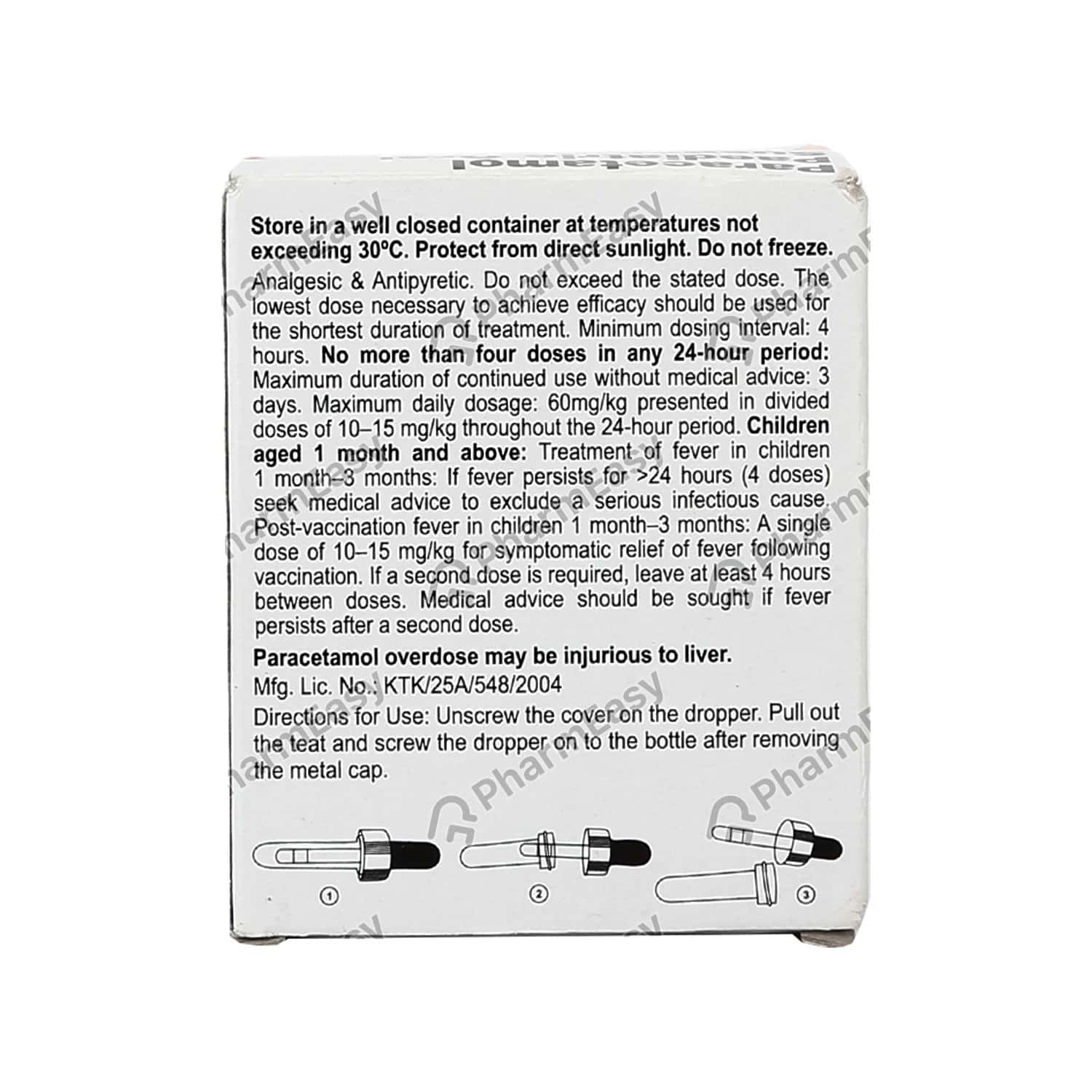 Calpol 100 MG Suspension (15) - Uses, Side Effects, Dosage, Composition ...