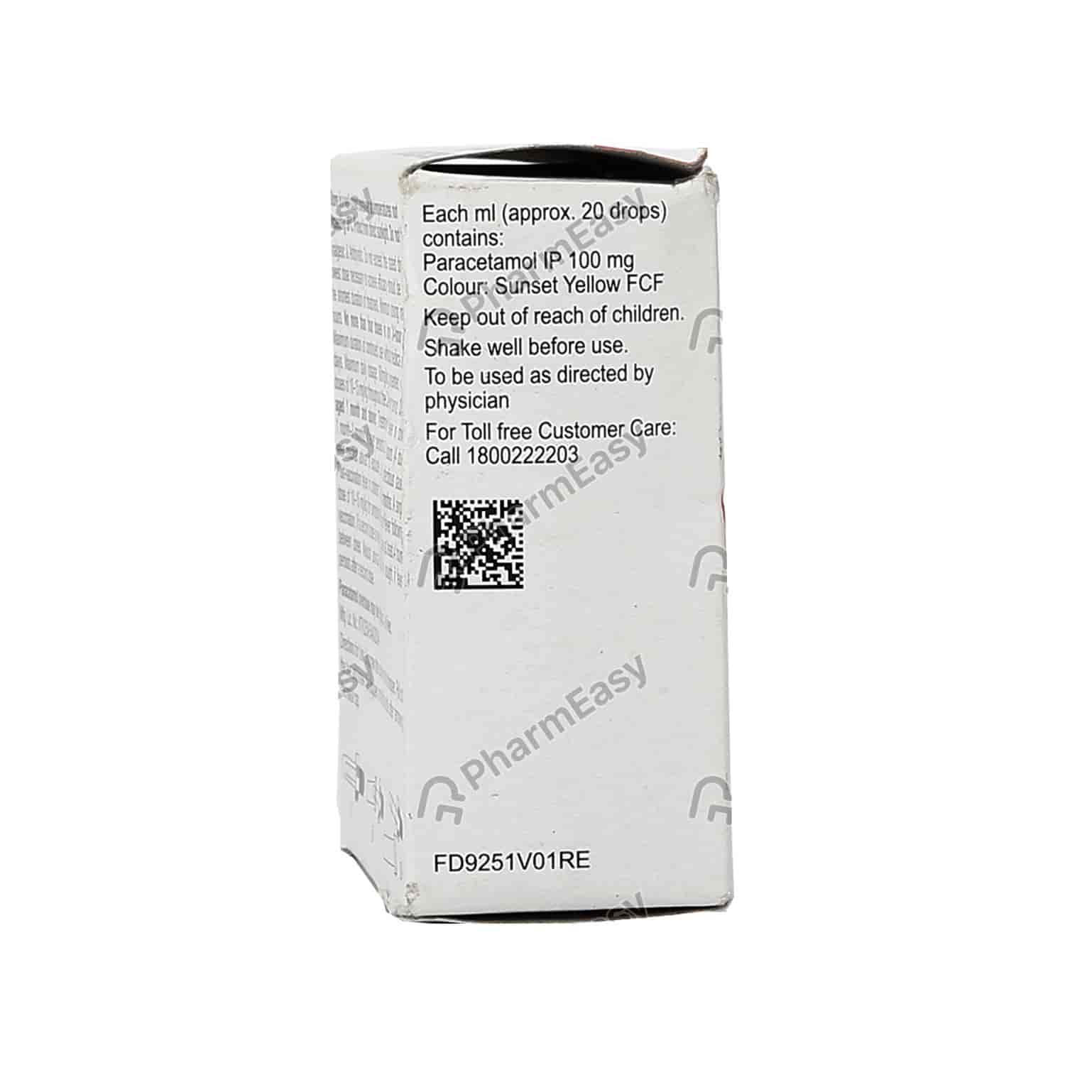 Calpol Paed 100mg Peppermint Flav Drops 15ml - Uses, Side Effects ...