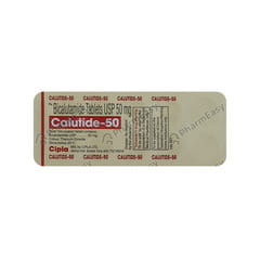 Calutide 50 MG Tablet (10) - Uses, Side Effects, Dosage, Composition ...