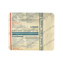 Candistat 100 MG Capsule (4): Uses, Side Effects, Price, Dosage ...