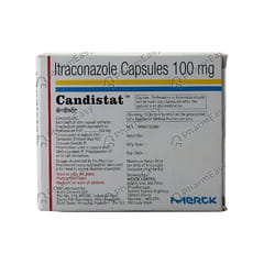 Candistat 100 MG Capsule (4): Uses, Side Effects, Price, Dosage ...