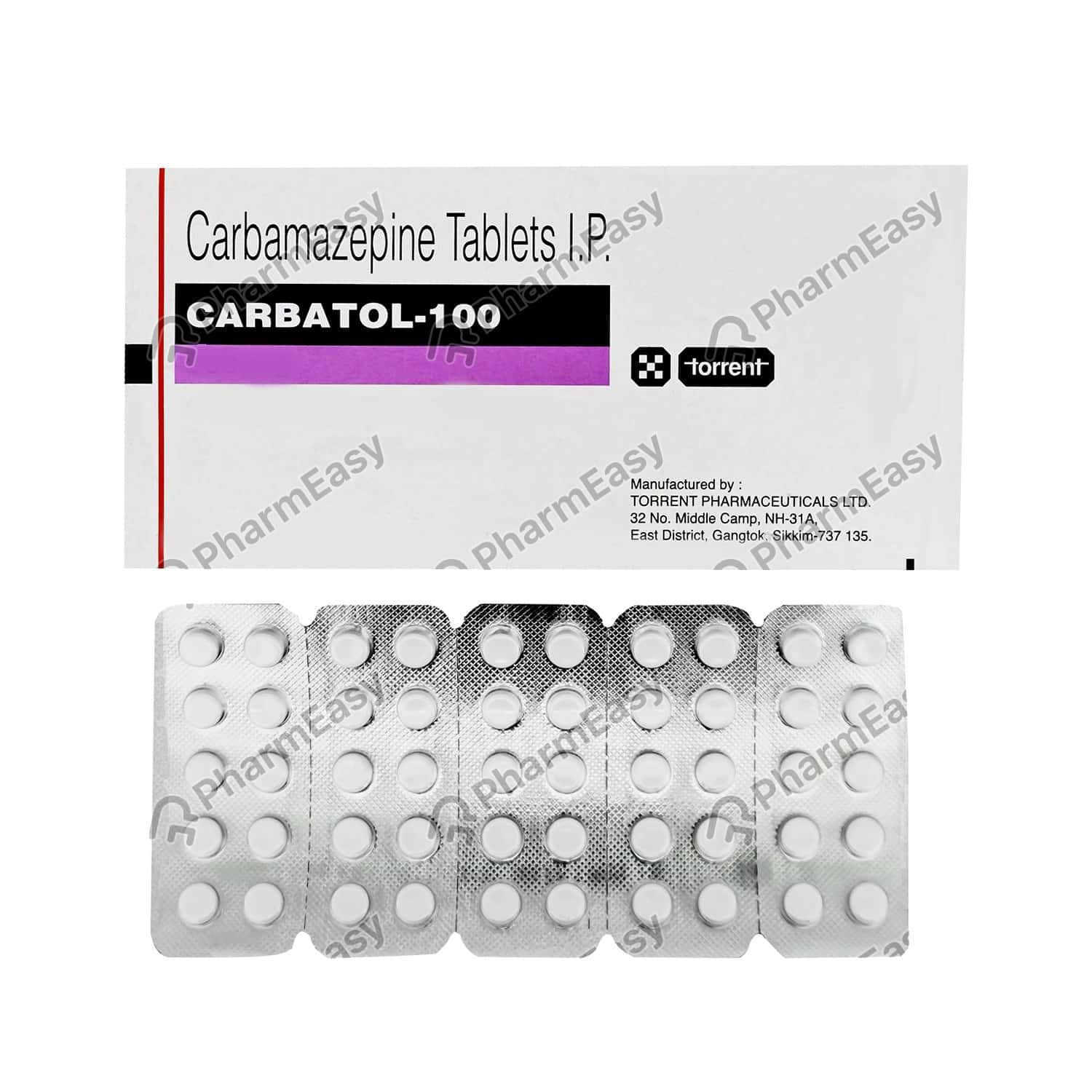 Buy Carbatol 100 MG Tablet (10) Online at Flat 15% OFF | PharmEasy
