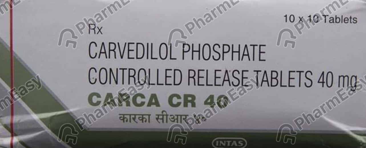 Carca Cr 40 MG Tablet (10): Uses, Side Effects, Price & Dosage | PharmEasy
