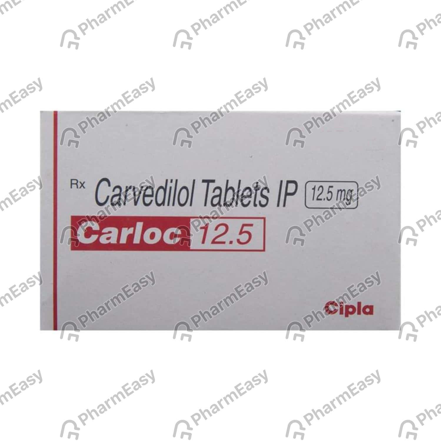 Buy Carloc 12.5 MG Tablet (10) Online at Flat 15% OFF | PharmEasy