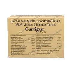 Buy CARTIGEN FORTE STRIP OF 10 TABLETS Online & Get Upto 60% OFF at ...