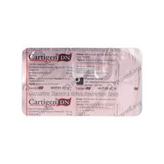 Buy Cartigen Dn Tablet Online at Flat 18% OFF* | PharmEasy