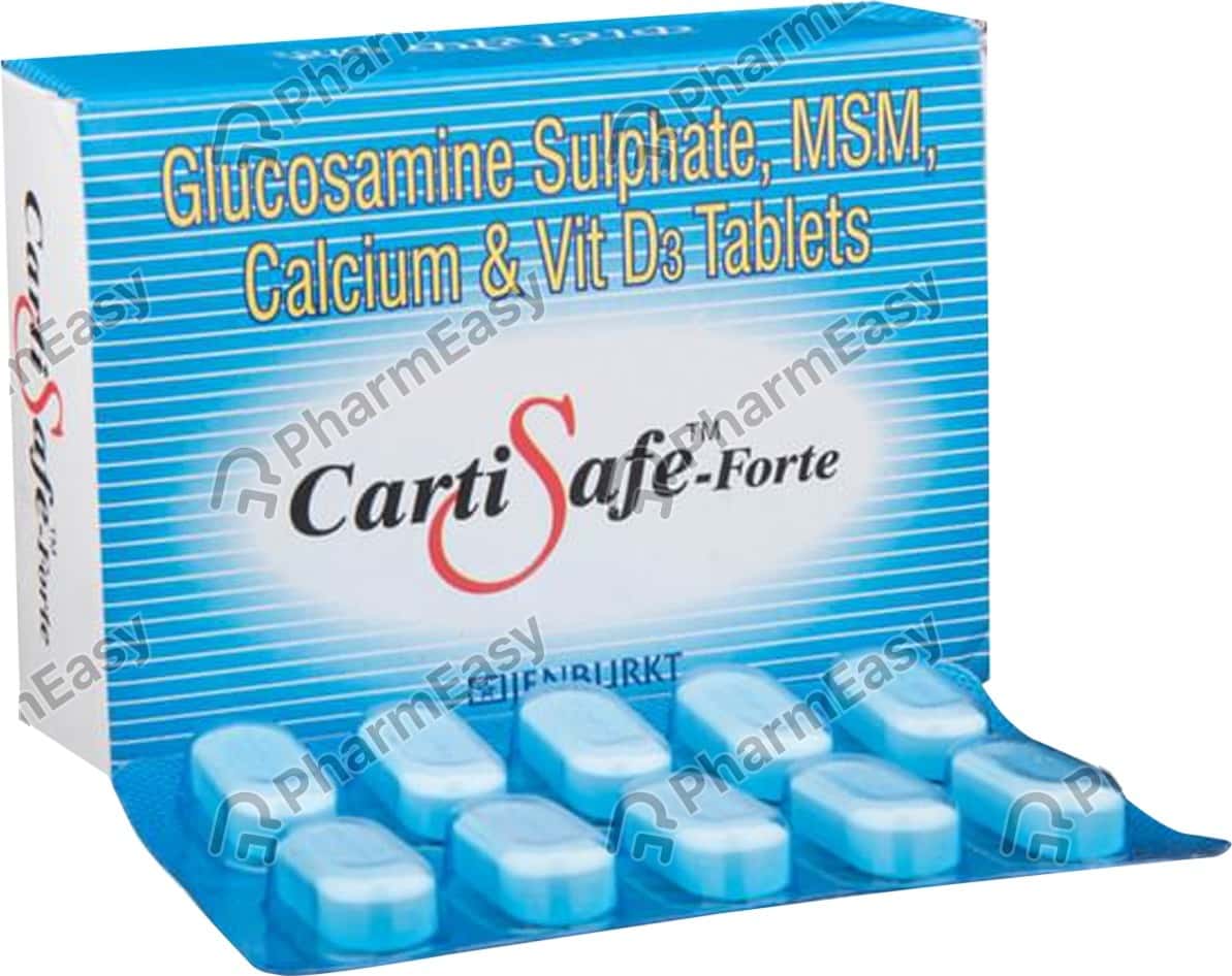 Buy Cartisafe Forte Tablet Online at Flat 15% OFF | PharmEasy