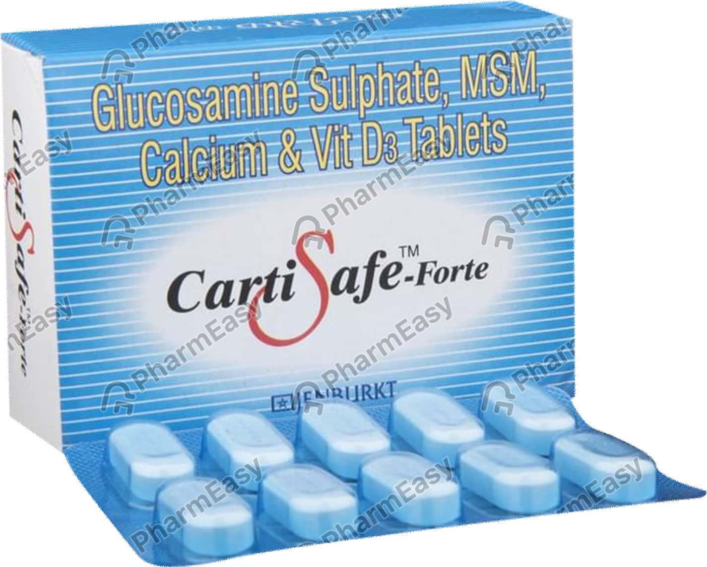 Buy Cartisafe Forte Strip Of 10 Tablets Online at Flat 15% OFF | PharmEasy