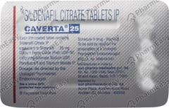 Caverta 25 Tablet: Uses, Side-effects, Price, Dosage & More Info ...